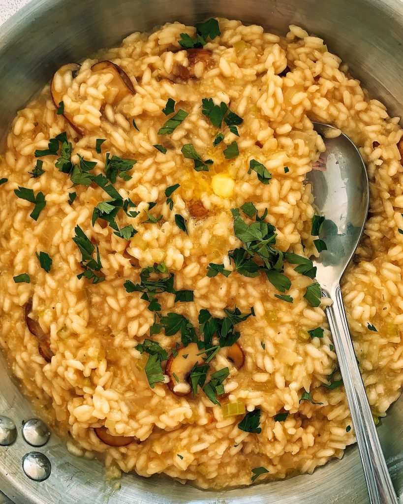 Risotto básico de champiñones ♡ tu nuevo favorito! - Adriana Cotte
