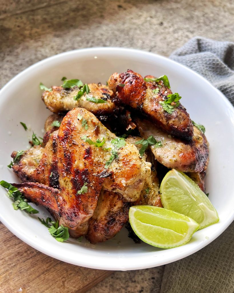 Alitas de Pollo con Limón y Cilantro - Adriana Cotte